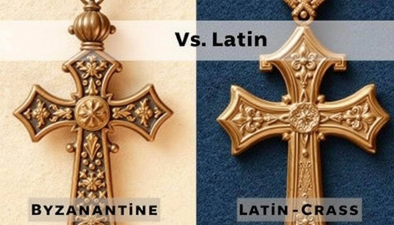 Vizantijski krst - Simbolika i razlike između vizantijskog i latinskog ...